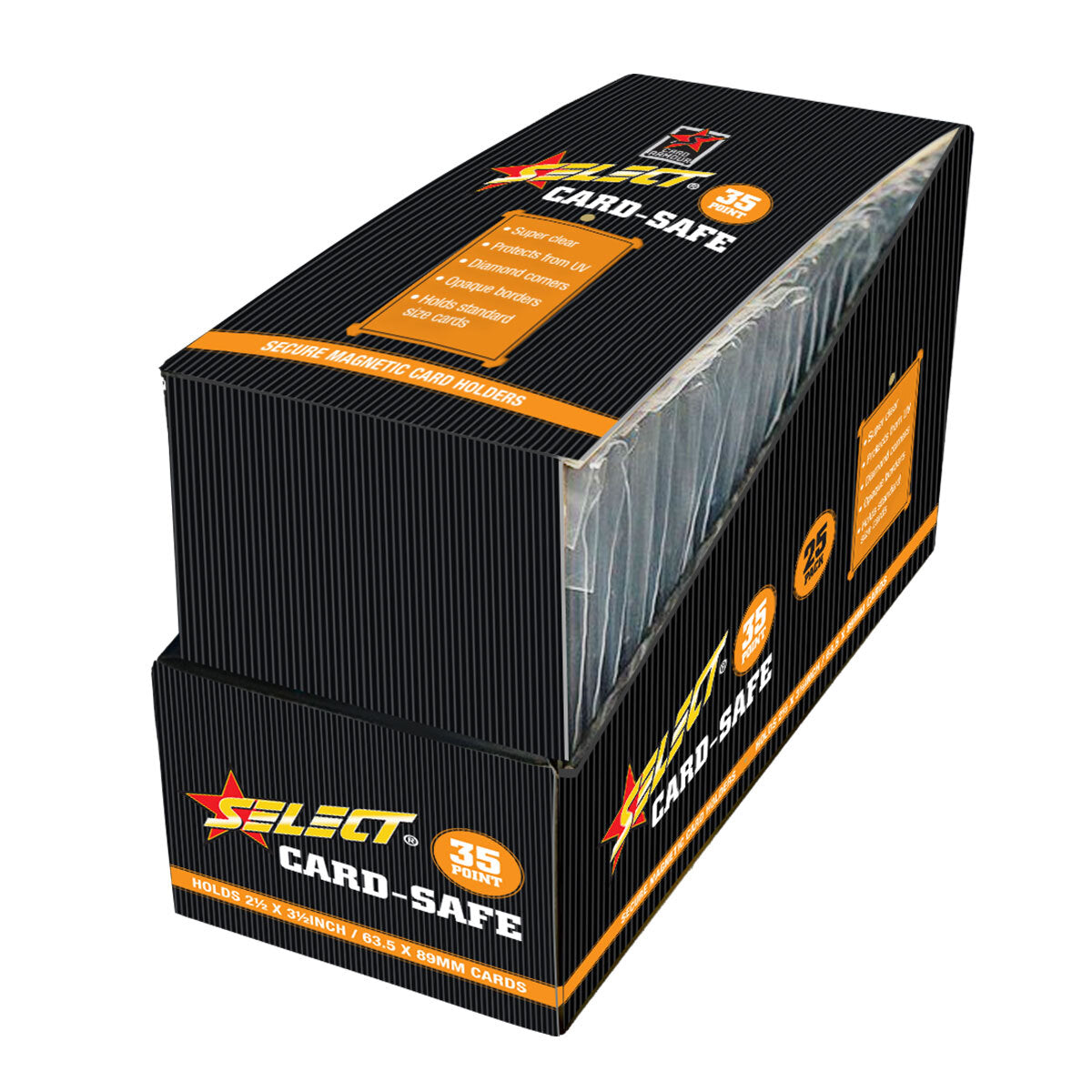 Card Armour Card Safe 35pt Magnetic Holders (Box of 25)