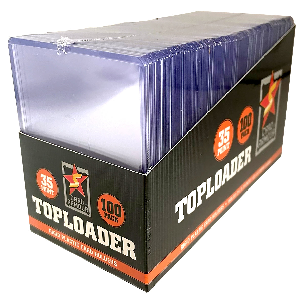 Card Armour Top Loaders 35pt - 100 Pack