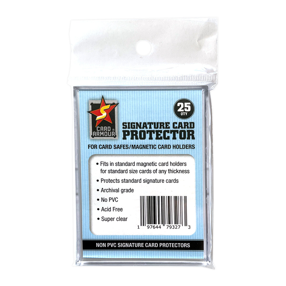 Card Armour Signature Card Protectors - Patent Pending!